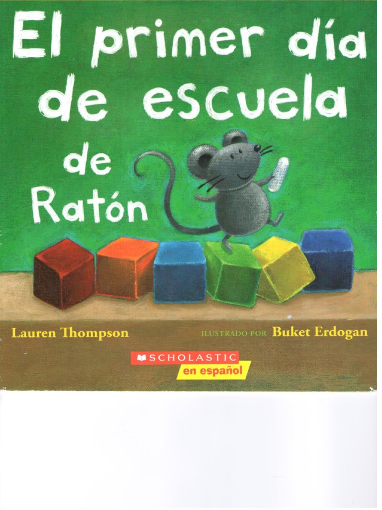 El Primer Día de Escuela de Ratón | PDF