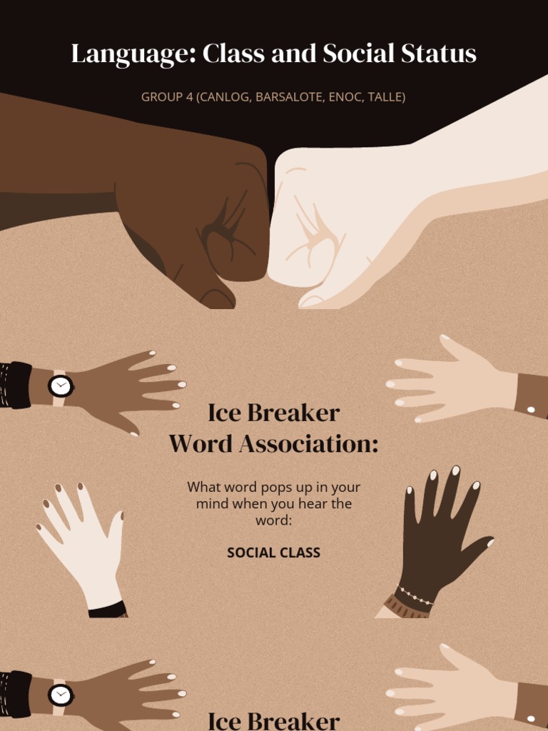 Language and Social Class | PDF | Dialect | Accent (Sociolinguistics)