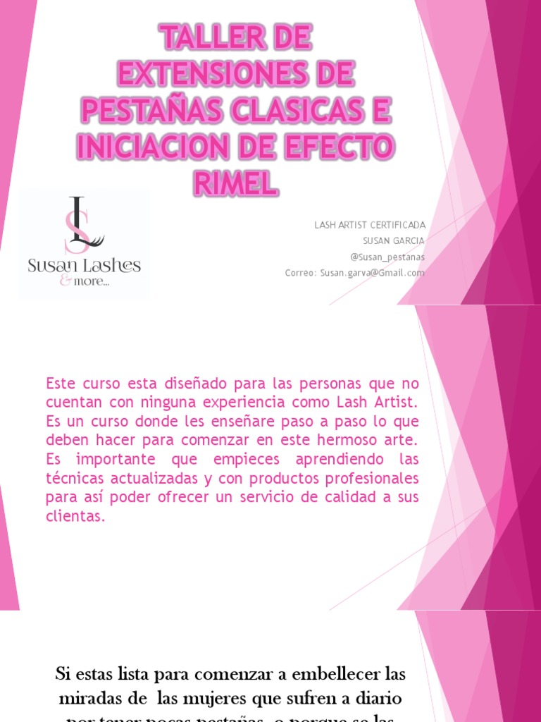 Manual Practico Extensiones de Pestaã - As Clasicas y Efecto Rimel ...