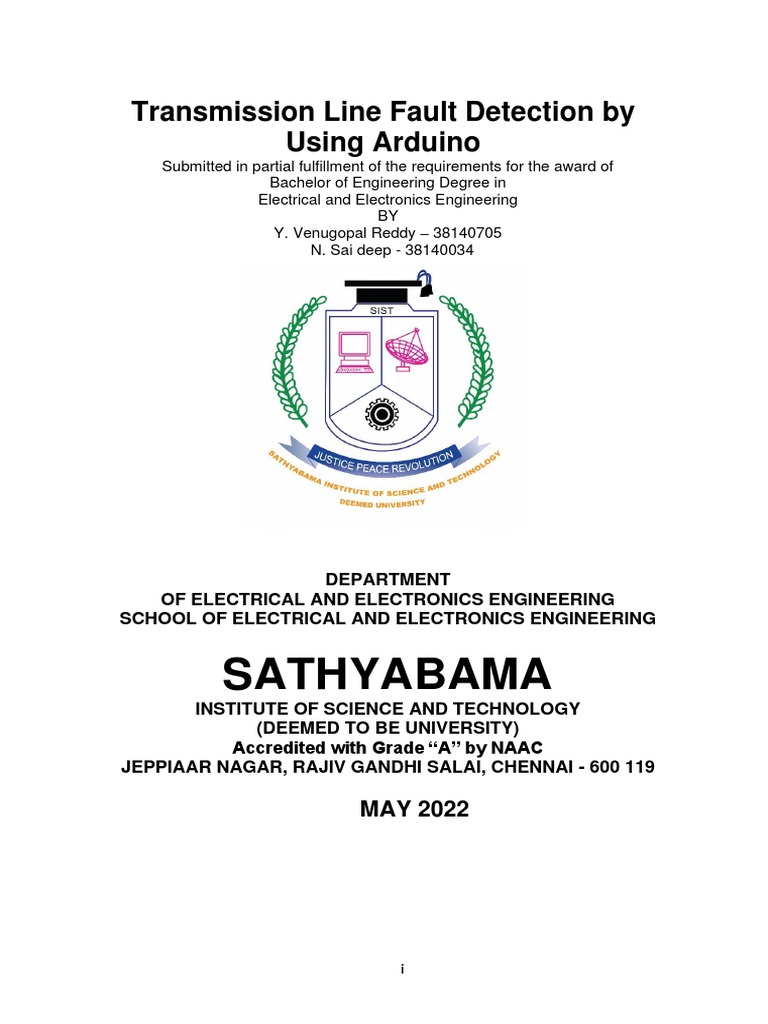 1822 B.E Eee Batchno 1 | PDF | Arduino | Liquid Crystal Display