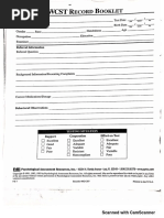 RBANS Form Record A | PDF