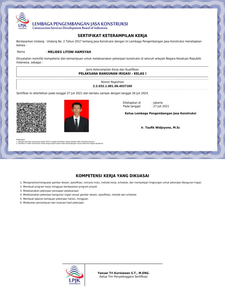 SKT Melides Litoni Hamsyah | PDF