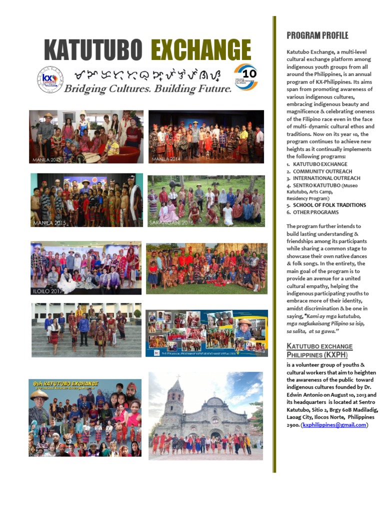 Katutubo Exchange: Celebrating Indigenous Cultures | PDF | Philippines