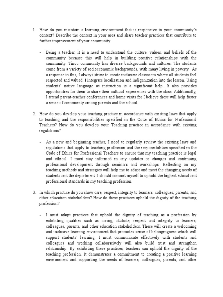 TRF | PDF | Teachers | Learning