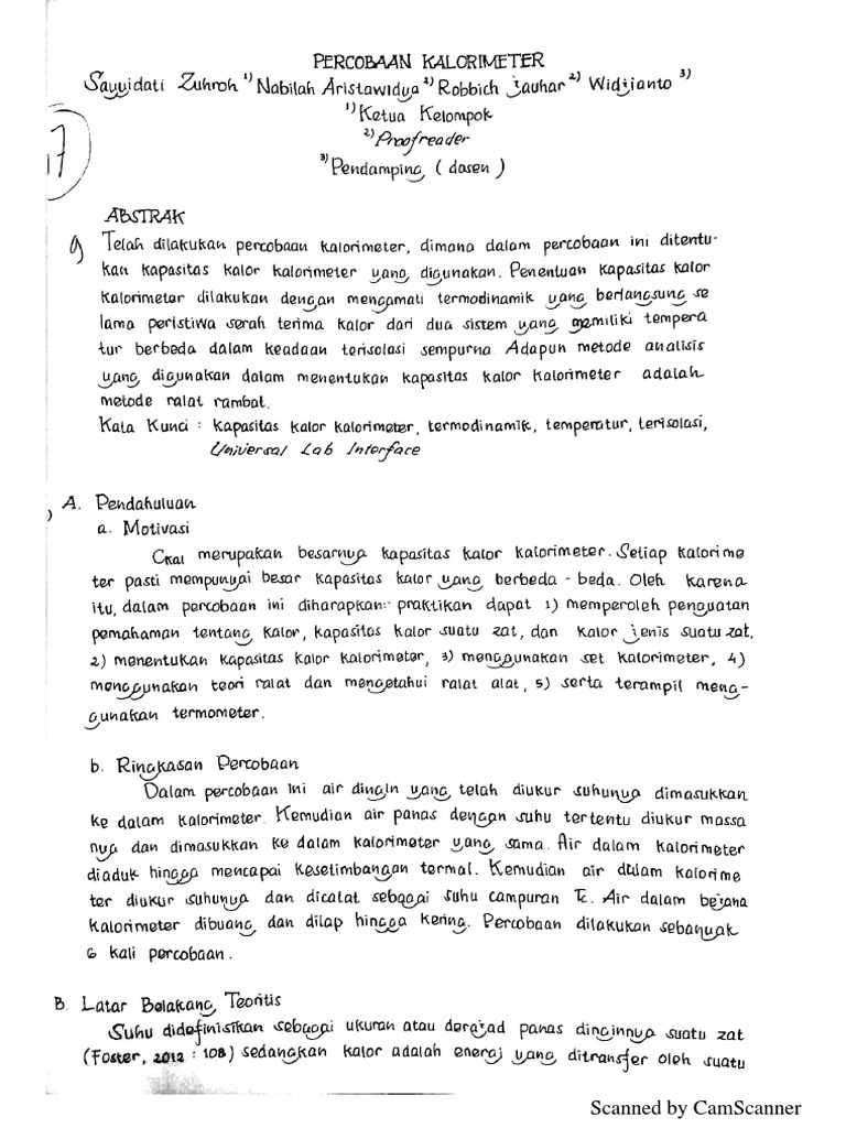 Kalorimeter | PDF