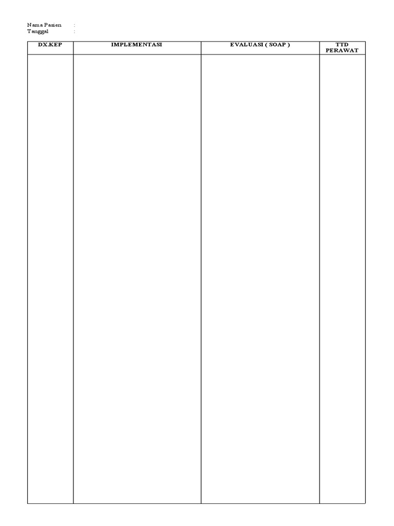 Format Pengkajian Askep Individu Yang Jadi | PDF | Pengembangan Diri | Kesehatan Holistik