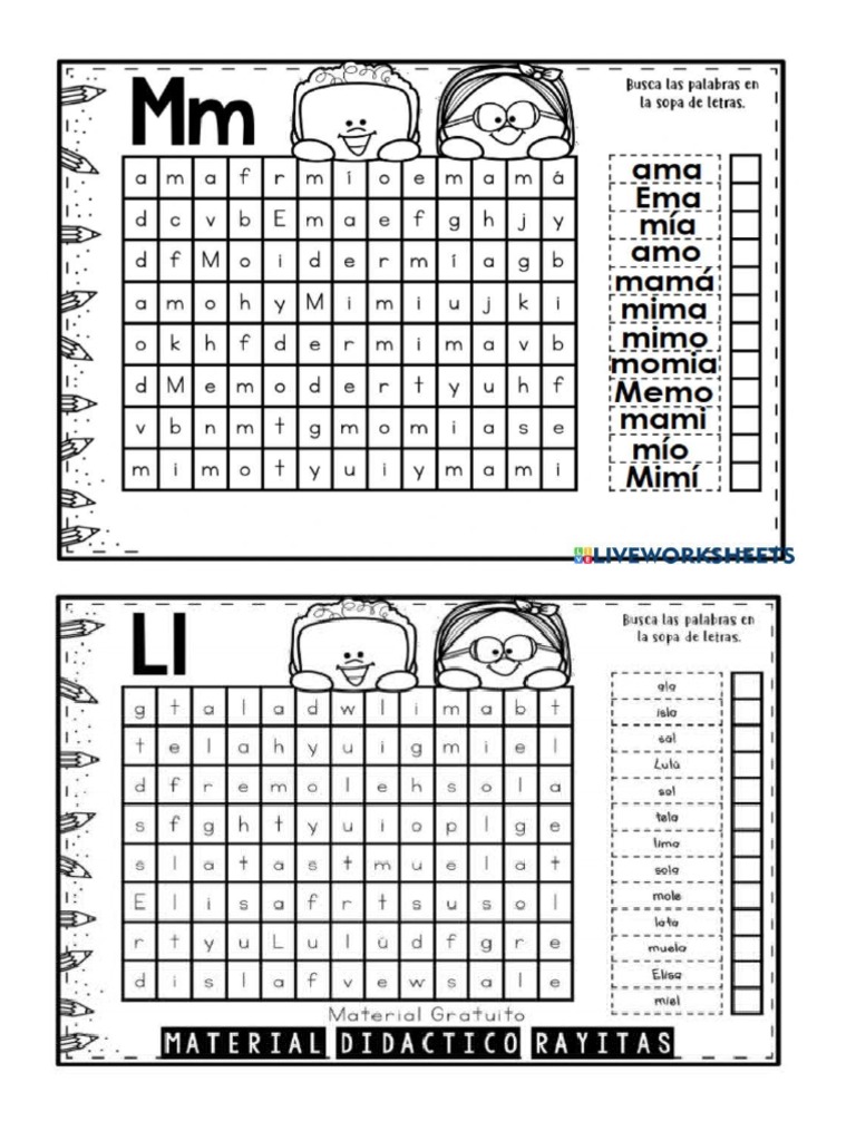Sopas De Letras M L S T P Pdf