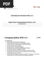Pengembangan SPSE 4.5 dan Authenticator | PDF