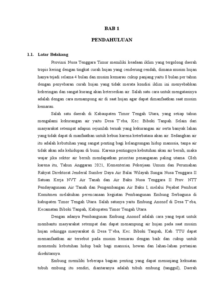 Bab I Laporan Desi | PDF
