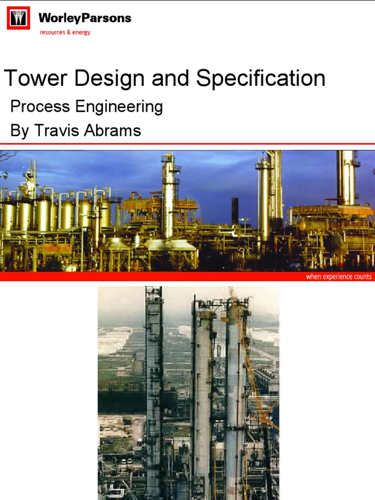 6b - Tower Design | PDF | Chemistry | Mechanical Engineering