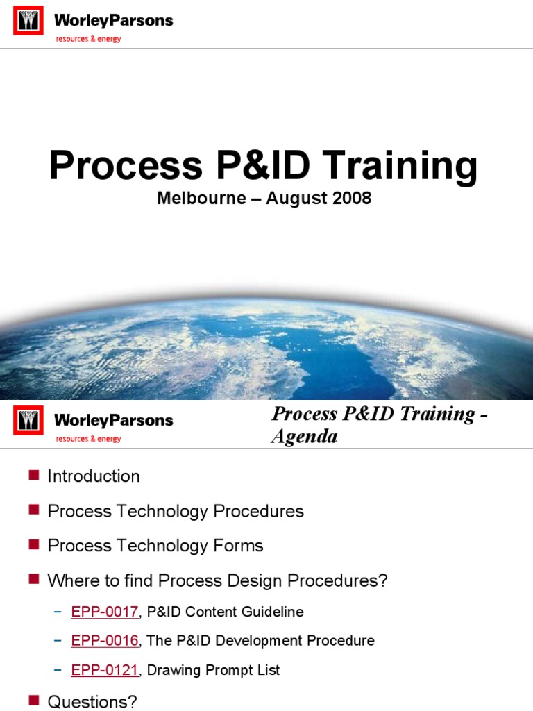 P&ID Training Overview and Guidelines | PDF | Valve | Heat Exchanger