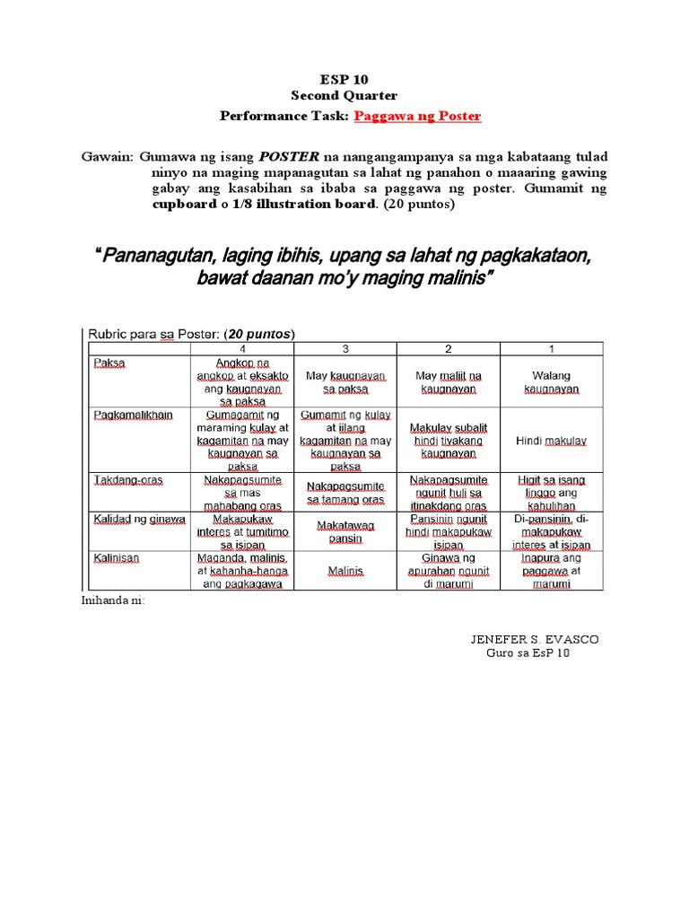 PeTa ESP10 2NDQ | PDF