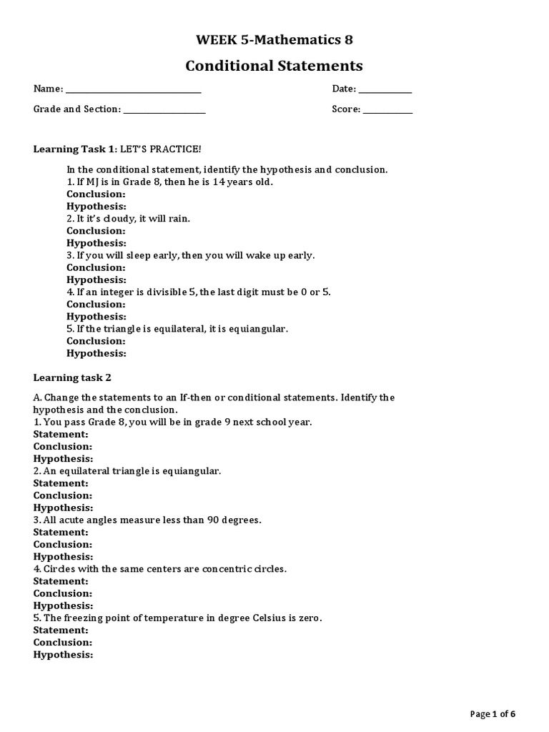 Math 8 Quarter 2 Week5 8 | PDF