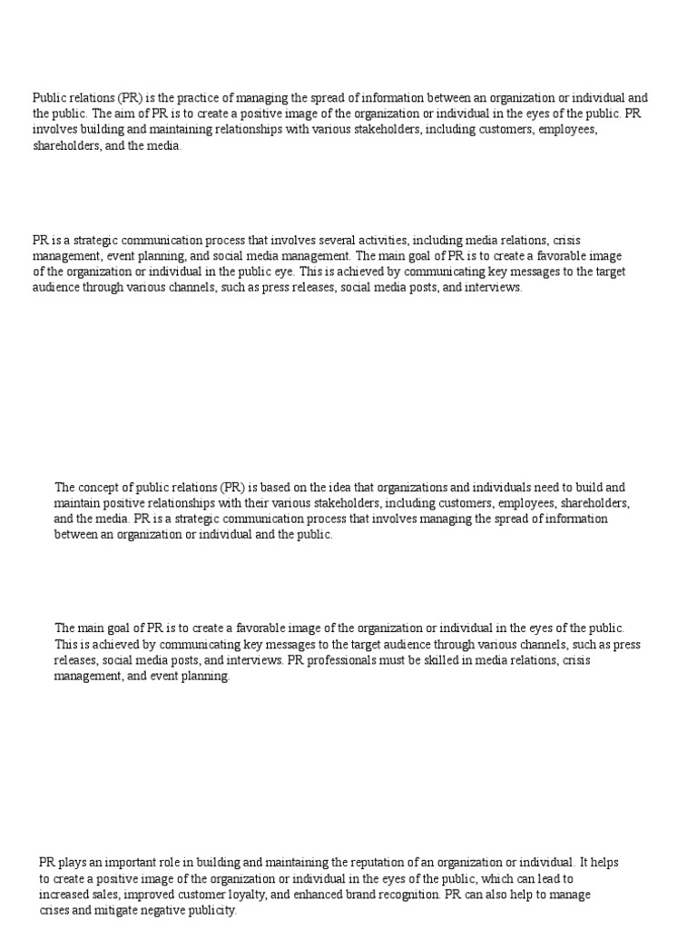 Presentation | PDF | Public Relations | Advertising