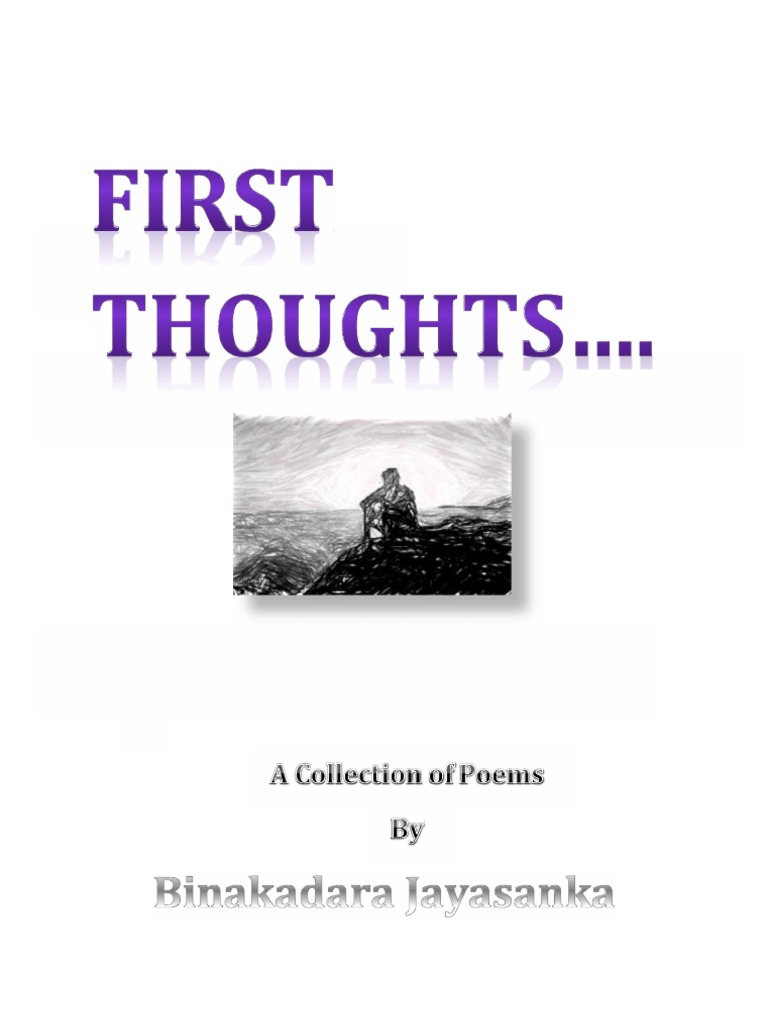 First Thoughts 3 PDF | PDF | Nature