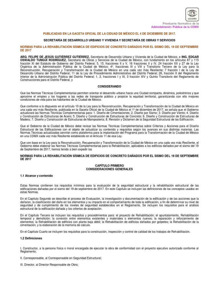 SEDUVI | PDF | Hormigón | Albañilería