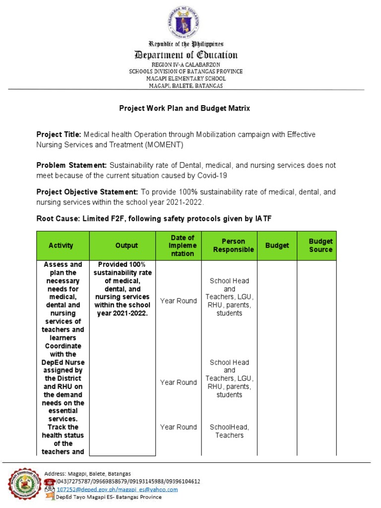 Project Moment | PDF