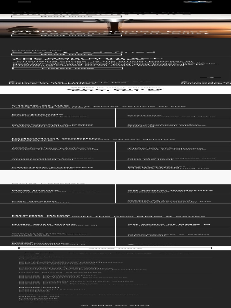 The International BMW Website | Download Free PDF | Bmw