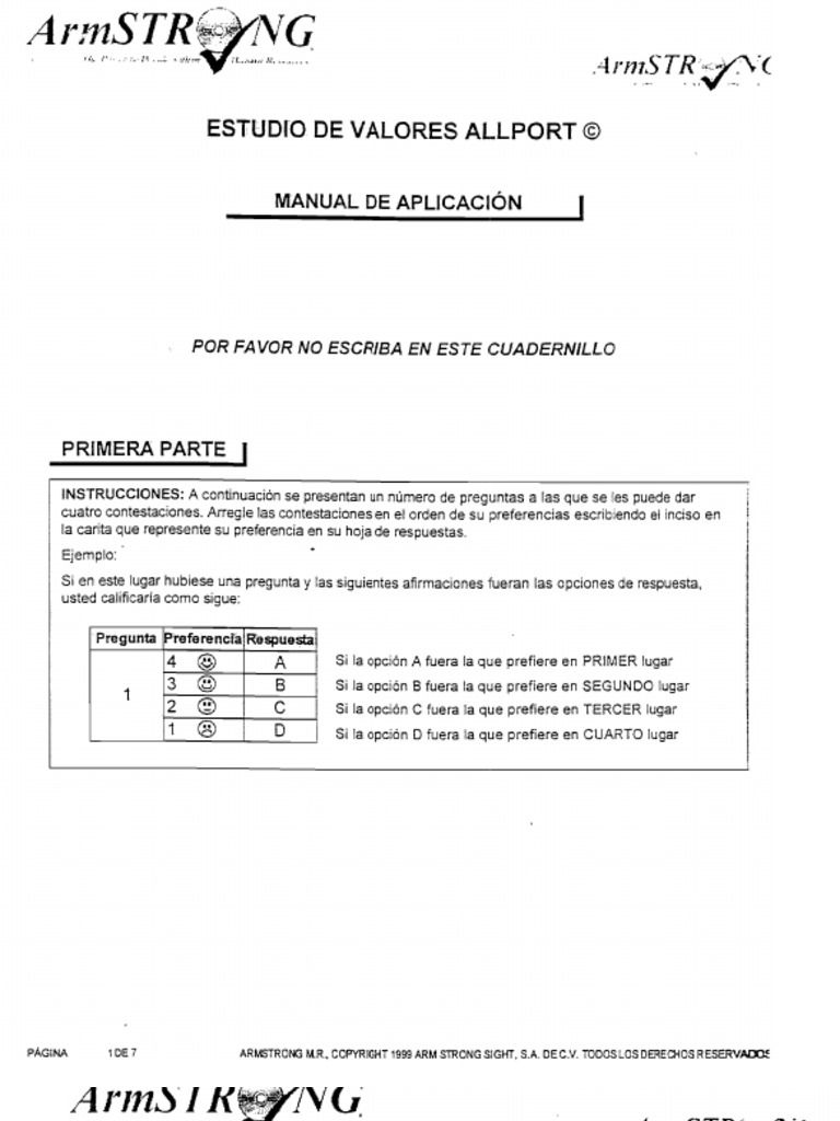 Manual Allport | PDF