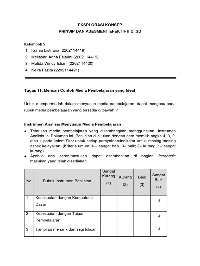 Media Pembelajaran Efektif di SD | PDF