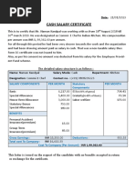 Department of Labour Salary Schedule Form | PDF | Career & Growth