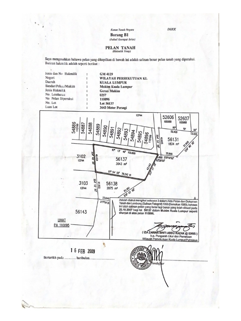 Kanun Tanah Negara | PDF