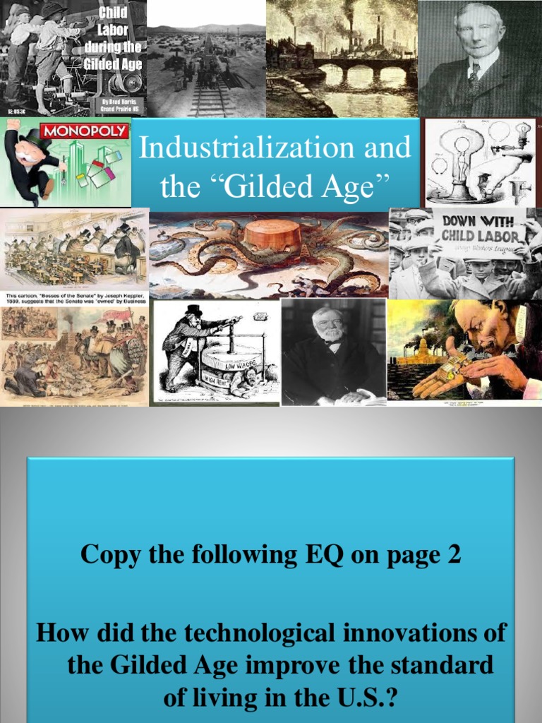 Industrialization in the Gilded Age_230517_094255 | PDF | American ...
