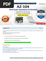 AZ 104 Exam | PDF