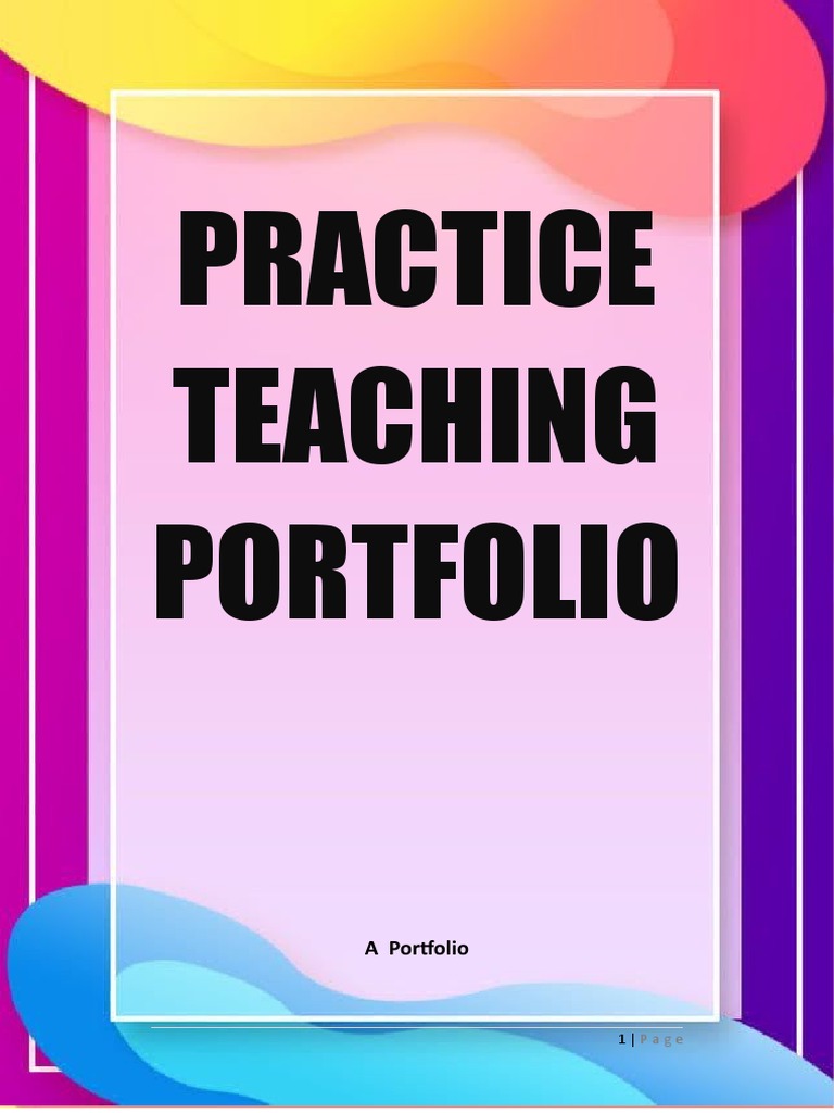 PORTFOLIO | PDF | Teachers | Teacher Education