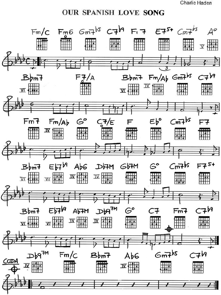 Pat Metheny - Our Spanis Love Song | PDF