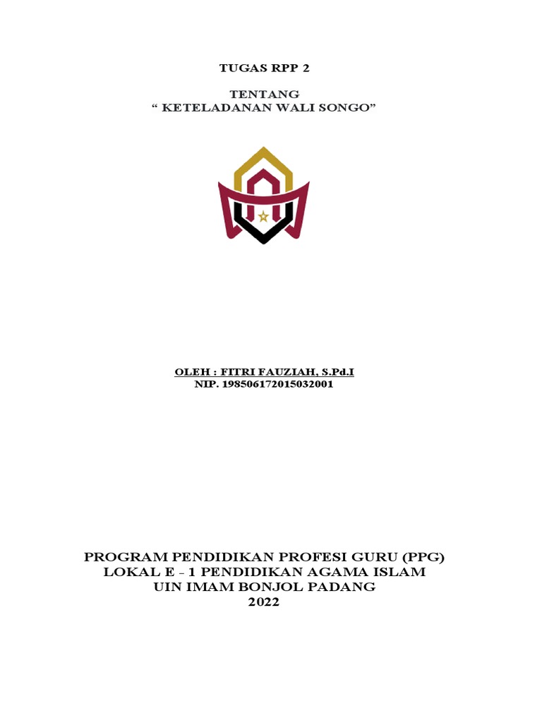 Tugas RPP 2 Fitri Fauziah | PDF