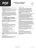 Australia Visa Form 956 | PDF | Criminal Record | Travel Visa