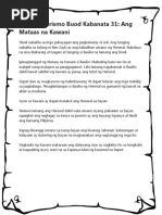 El Filibusterismo Juli Monologue Script PDF | PDF