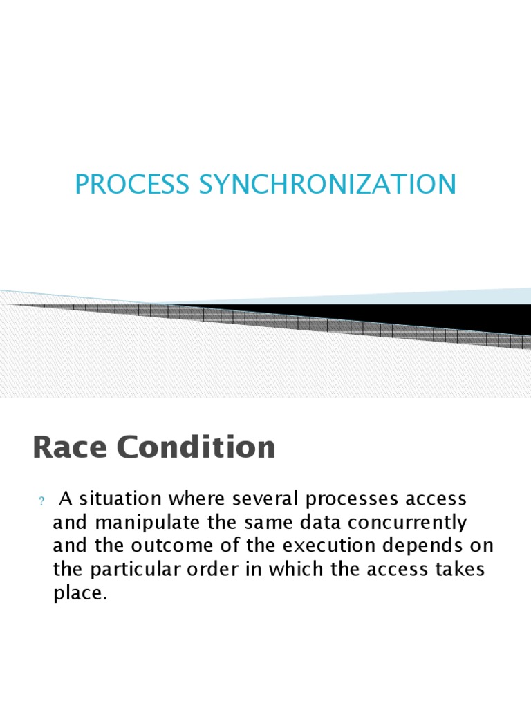 OS Process Synchronization Complete | PDF | Thread (Computing ...