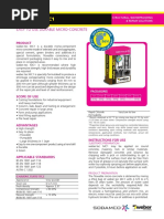 Webertec MC1 Micro Concrete Overview | PDF | Concrete | Civil Engineering