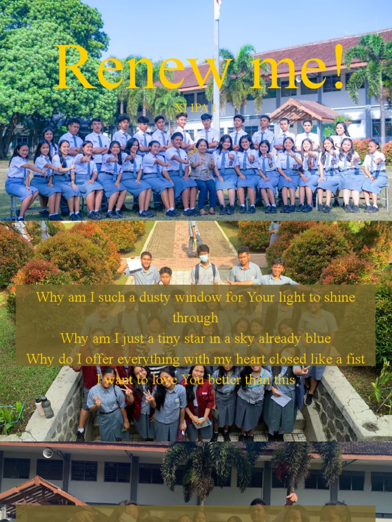 Renew Me - Xi Ipa I | PDF | Self-Improvement | Poetry