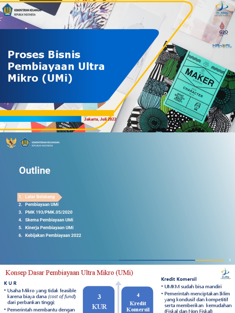 Proses Bisnis Pembiayaan Ultra Mikro | PDF