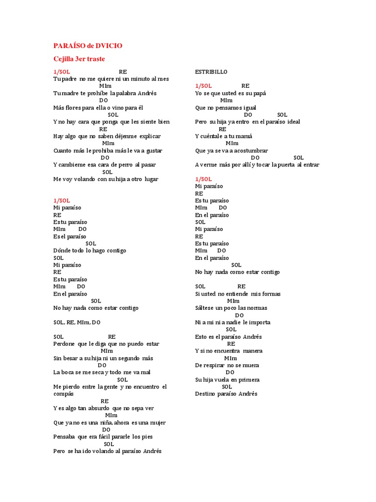 Paraíso DVICIO | PDF