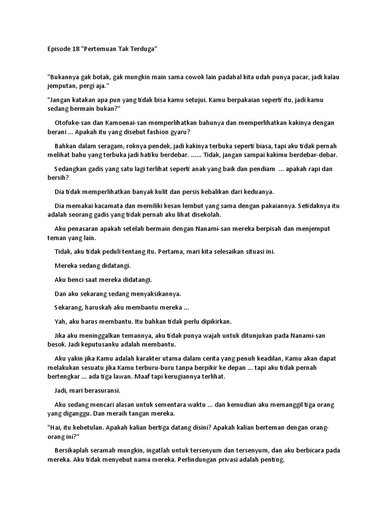 Inkya No Boku Ni Batsu Game CH 18 | PDF