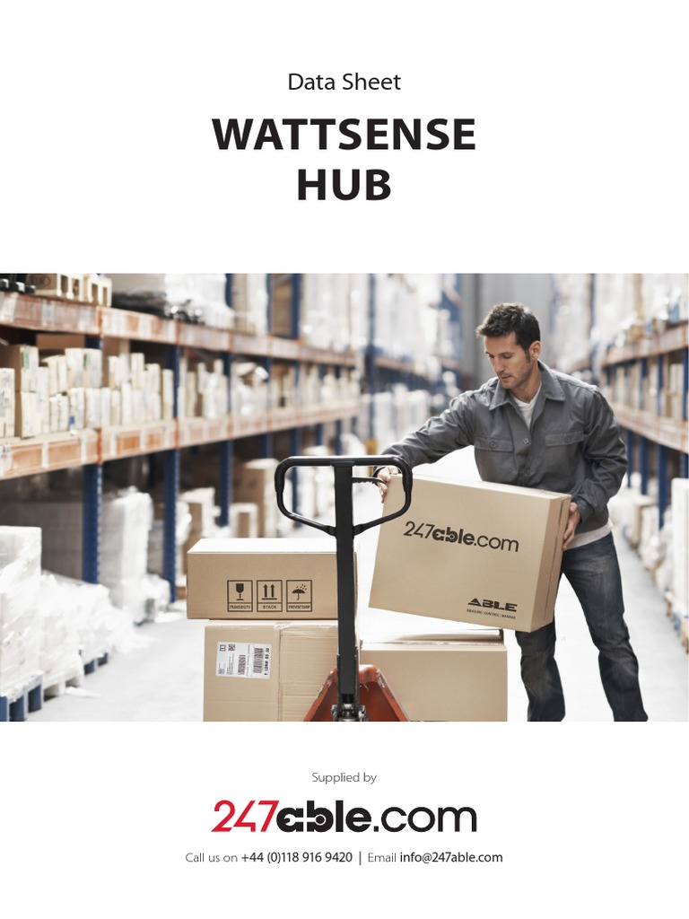 Wattsense Hub: Intuitive IoT Gateway | PDF | Technology & Engineering