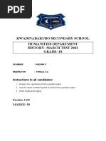 History Project Grade 9 PRT 1 & 2 | PDF | Apartheid | Racial Segregation