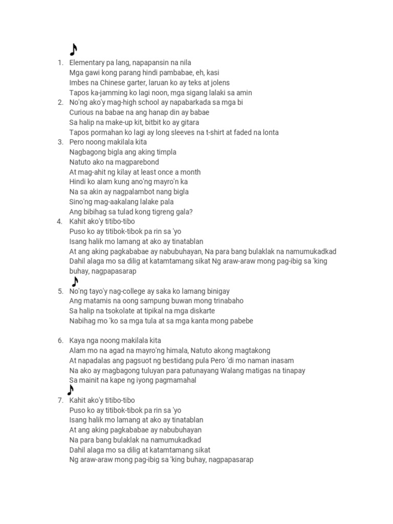 Titibo Tibo | PDF