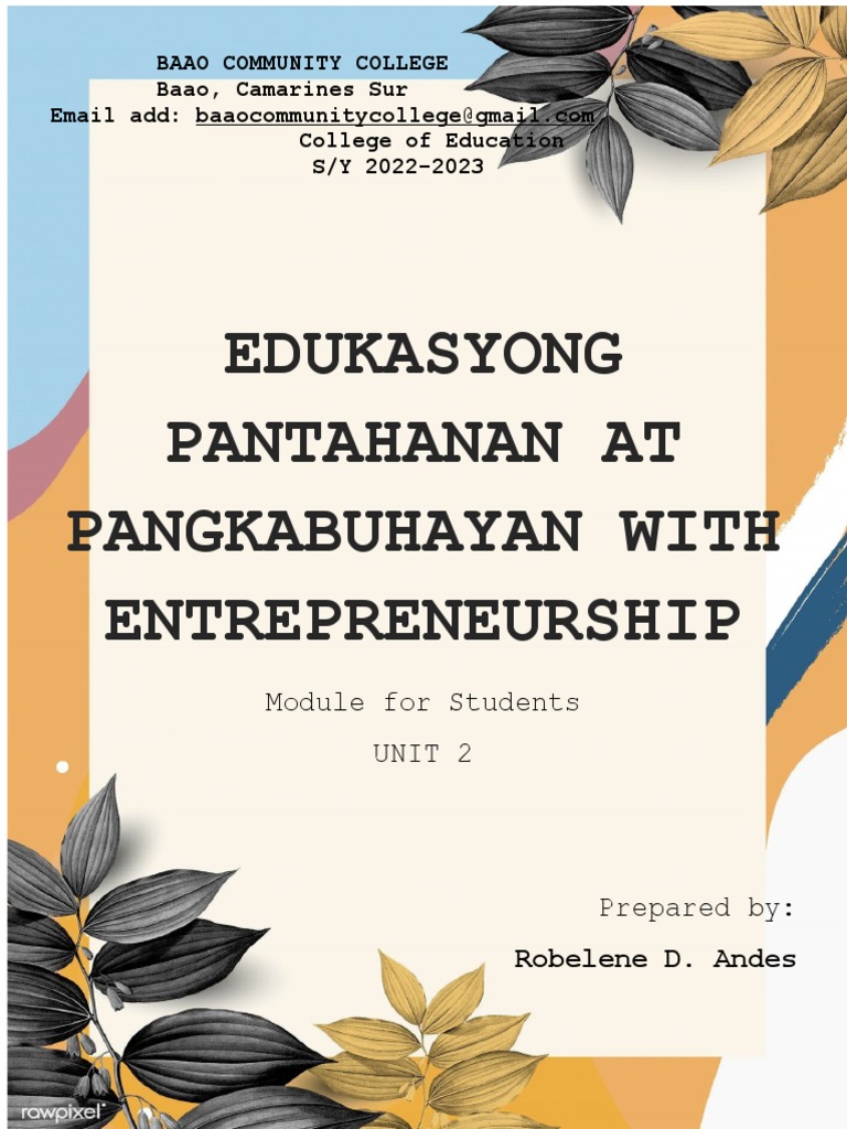 EPP - Modul 2 | PDF | Constructivism (Philosophy Of Education ...