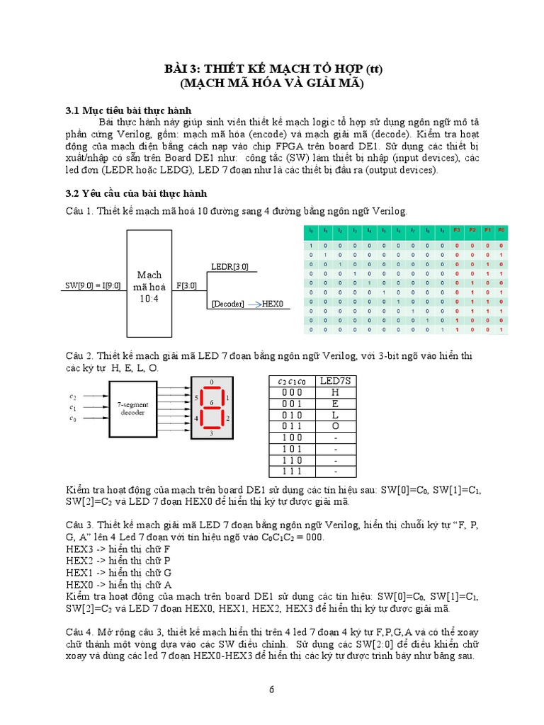 Thuc Hanh - Thiet - Ke - VI - Mach - Bai3 | PDF