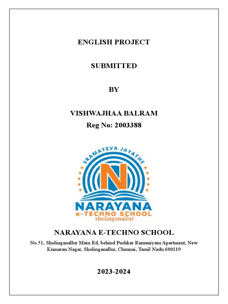 English Class 12 | PDF