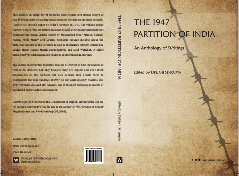 Partition Anthology 2022 Cover | PDF