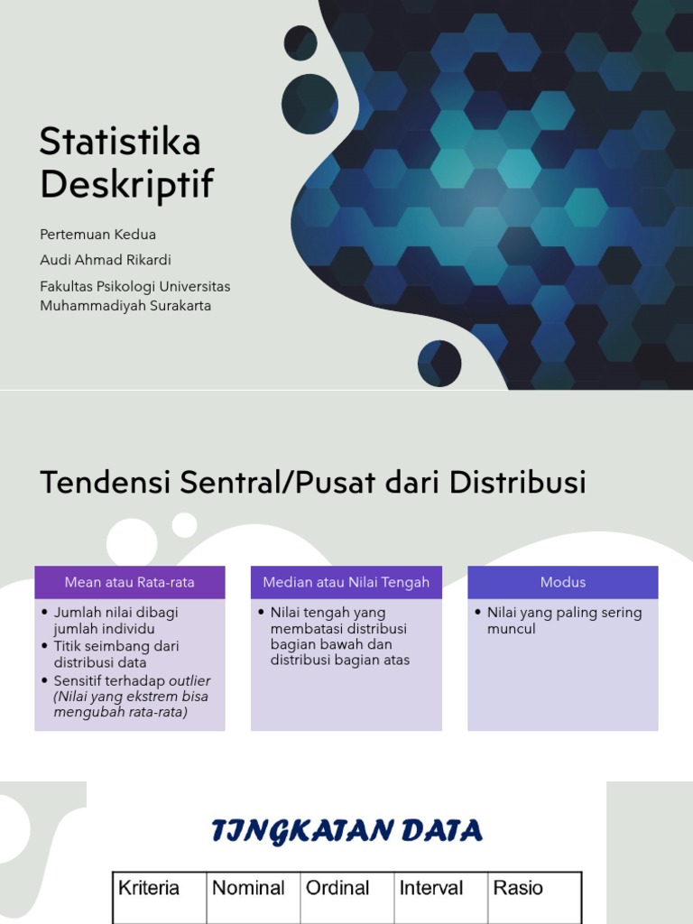 Statistika Deskriptif | PDF