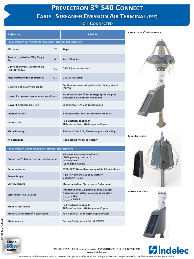 PREVECTRON 3® S40 CONNECT | PDF | Manufactured Goods | Electromagnetism