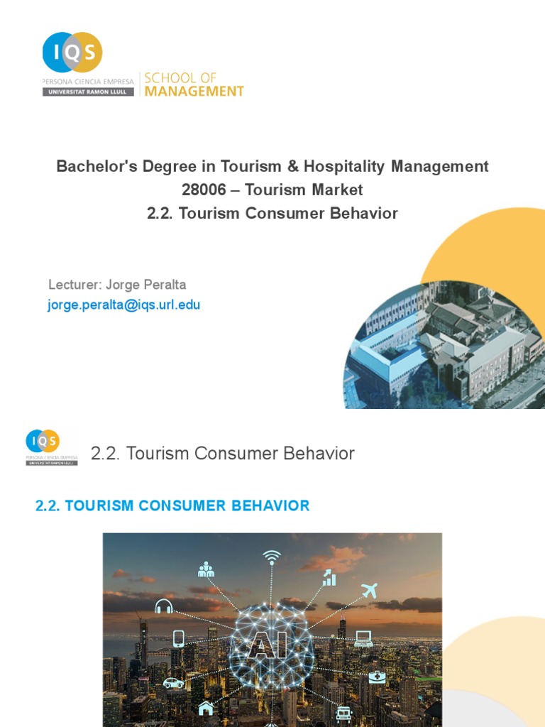 Understanding Tourism Consumer Behavior | PDF | Consumer Behaviour ...