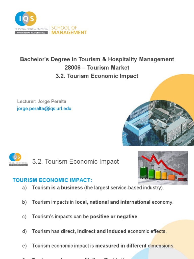 3.2. Tourism Economic Impact | PDF | Fiscal Multiplier | Tourism